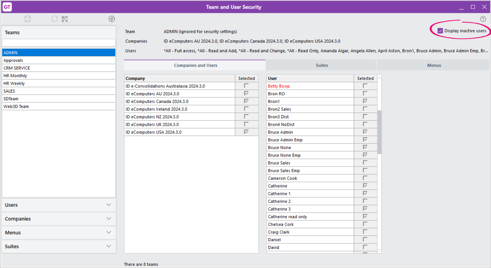 MYOB Greentree Release History